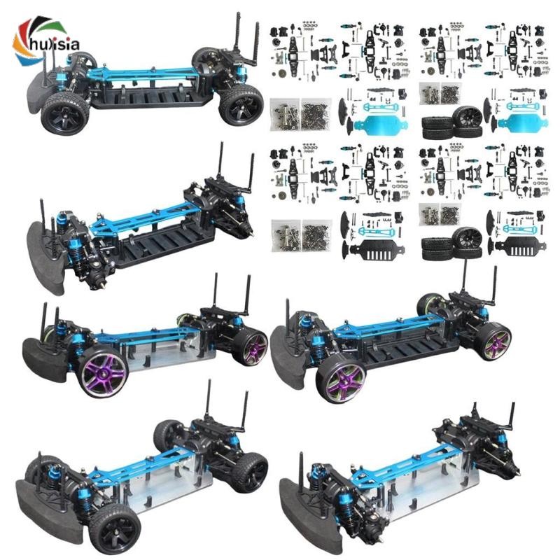 chulisia RC Borstelloze Auto 265mm Wielbasis Body Frame Chassis Kit ...