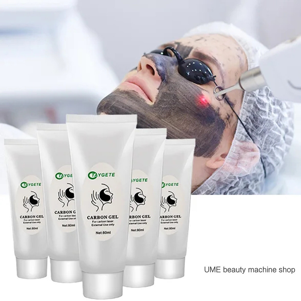 Carbon laser Cream Black Gel for Laser Skin Peeling Facial Whitening ...