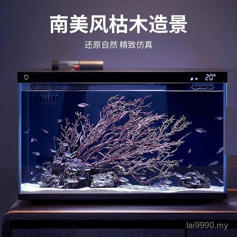 Xiaomi Smart akuarium Scenery Set lengkap kaedah lukisan set akuarium ...