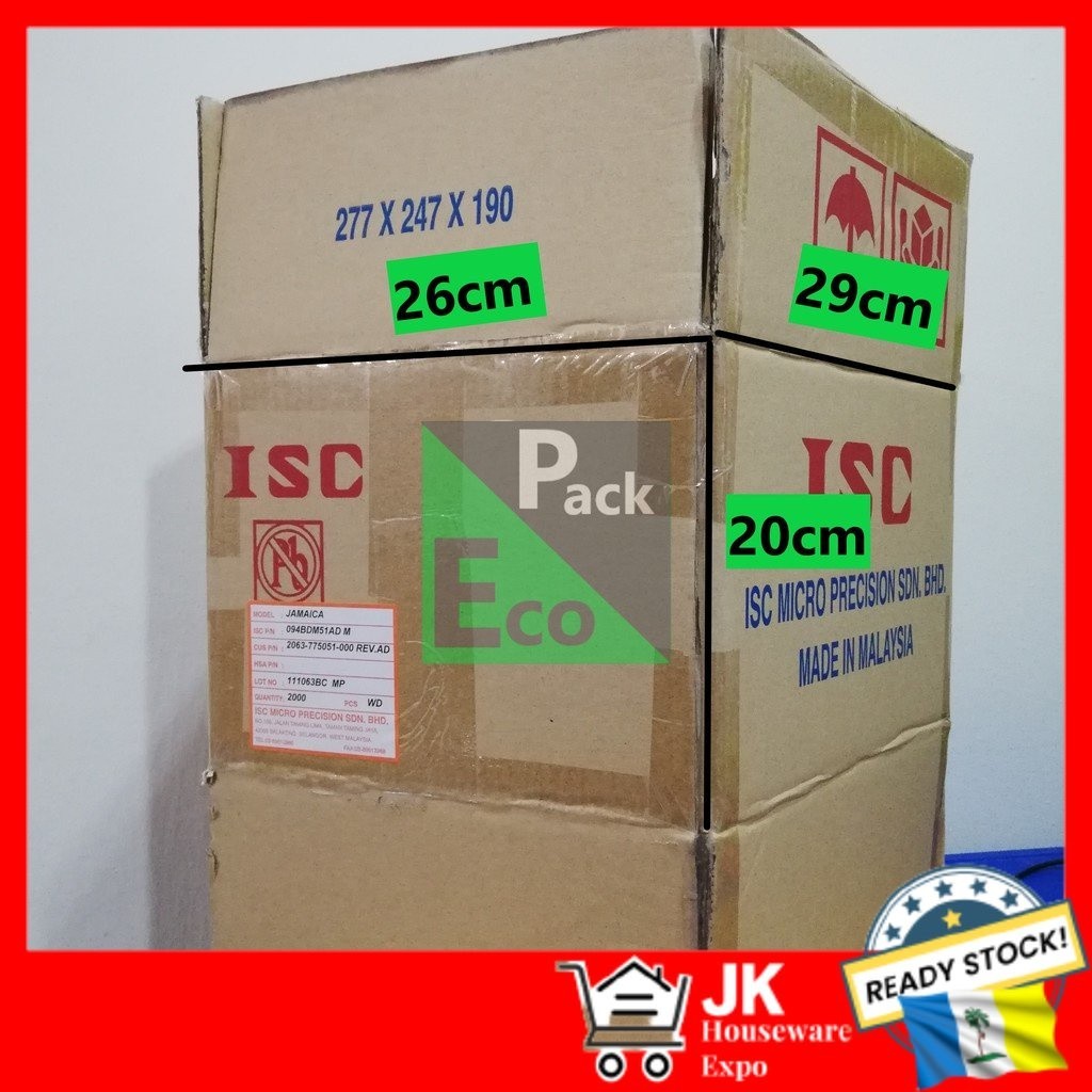 Second Hand Carton Box Double Wall Kotak Recycle Cardboard Pindah Rumah ...