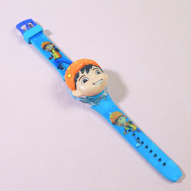 Jam BoboiBoy Kids Watch 3D Children Watch with Light and Music Flip ...