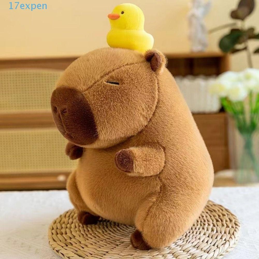 EXPEN Duck Capybara Plush Toy, Soft With Duck Duck Capybara Ornaments ...
