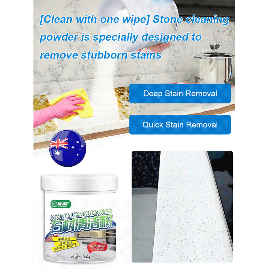Stone Cleaning Powder,Specially Removes Stubborn Stains and ...