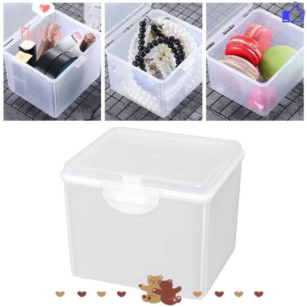FKILLA1 Storage , Multi-purpose Plastic Storage Box, Transparent ...
