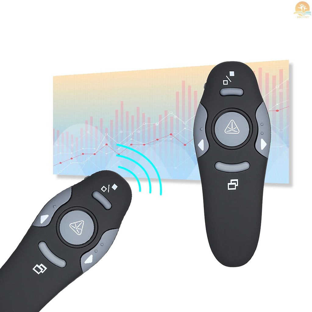 2.4GHz Wireless Powerpoint Presenter Presentation Pointer PPT Clicker ...