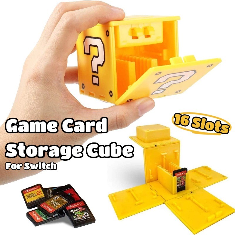 Switch Game Card Cube 16 Slots for Nintendo Switch / OLED / Lite ...