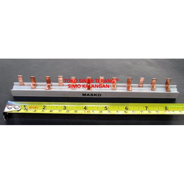 MASKO 3P 3 Phase 63A I MCB Comb Busbar 3 Phase Copper Phase Electric ...