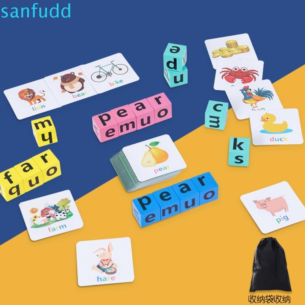 SANFUDD Alphabet Spelling Game Interactive Kids Letter Learning Flash ...