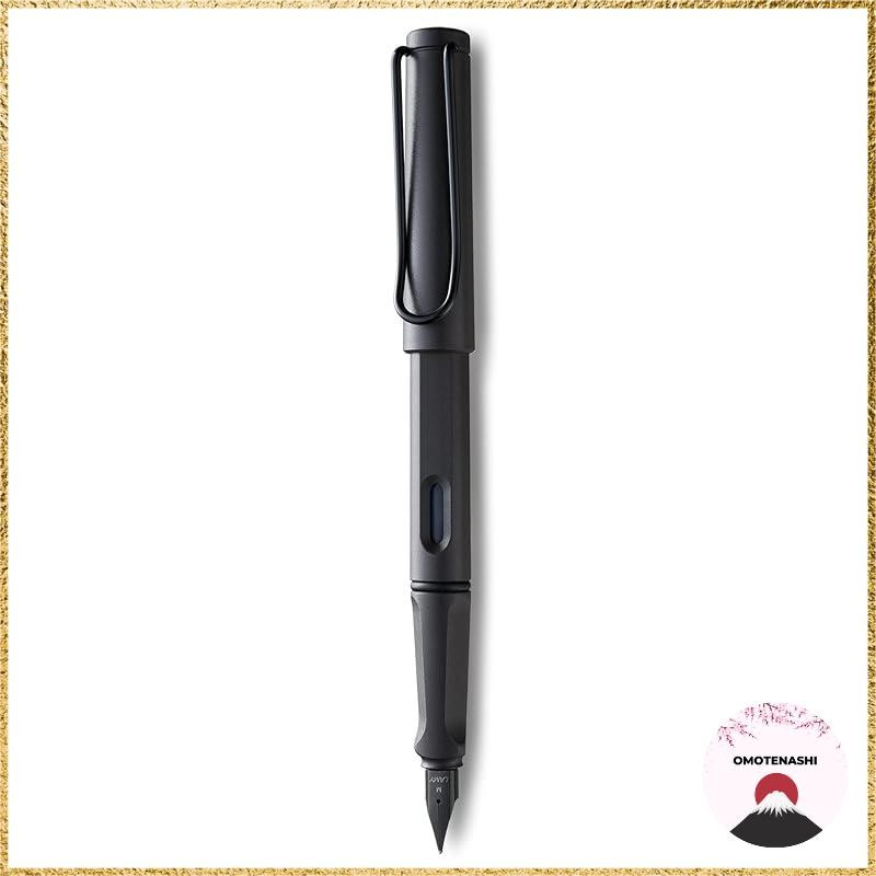 LAMY Safari Black L17-EF fountain pen with extra-fine nib, a dual-use ...