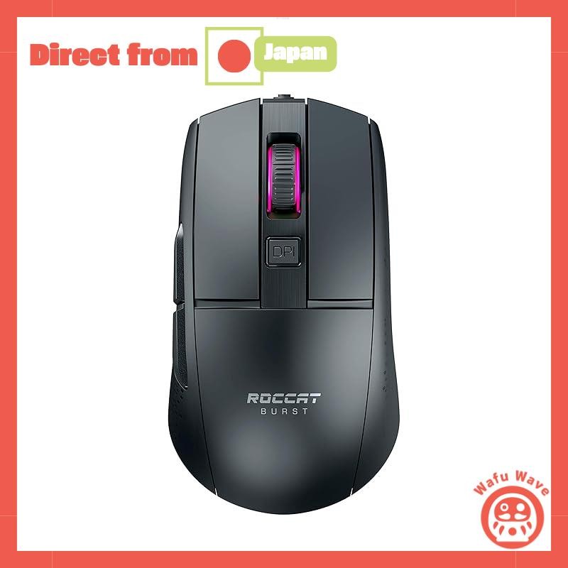 ROCCAT Burst Core is a super lightweight optical gaming mouse in black ...