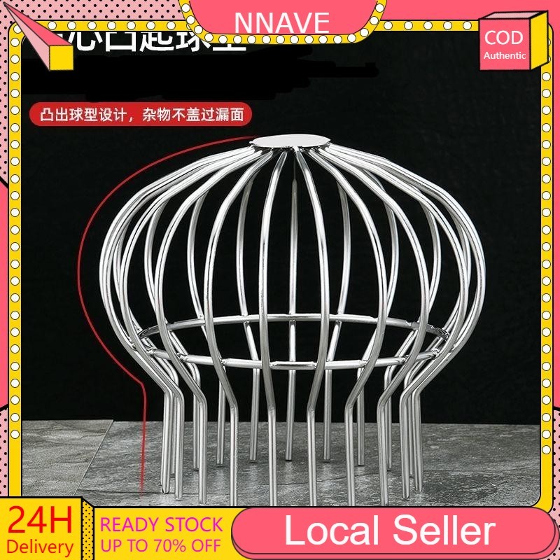 304 Drain Cover Stainless Steel Round Outdoor Pipe Sewer Filter Gutter ...
