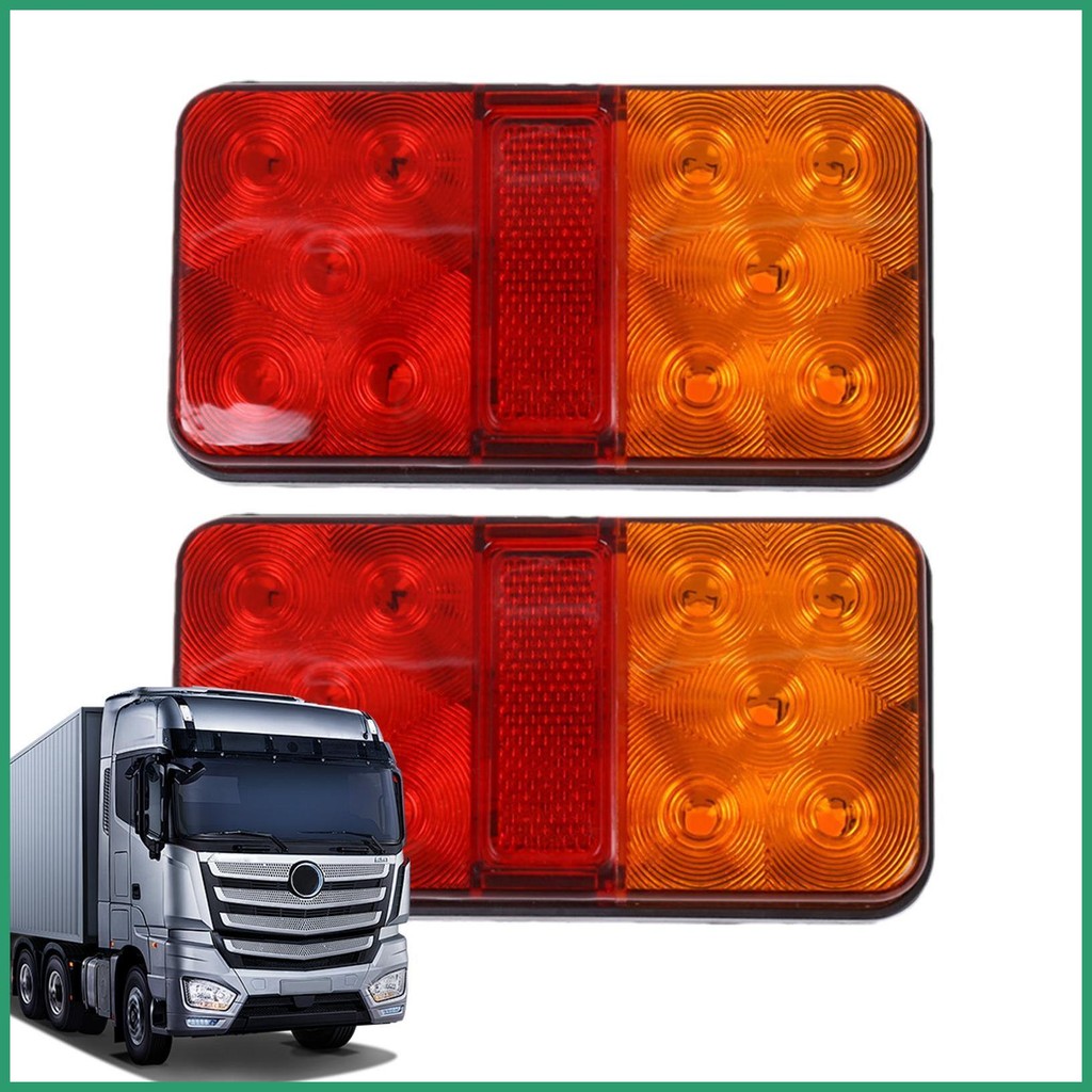 Trailer Brake Light 10 LED Night Driving Tail Lights Trailer LED ...