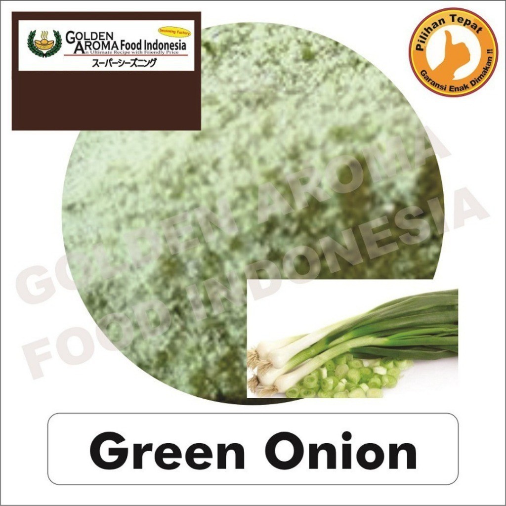 Non MSG seasoning Onion Leaf Flavor Sprinkle Powder 500gr Halal ...