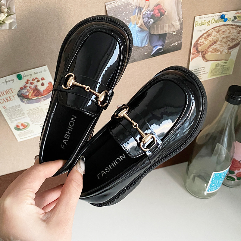 Girls Princess Leather Shoes Spring Autumn Classic Children's Loafers ...