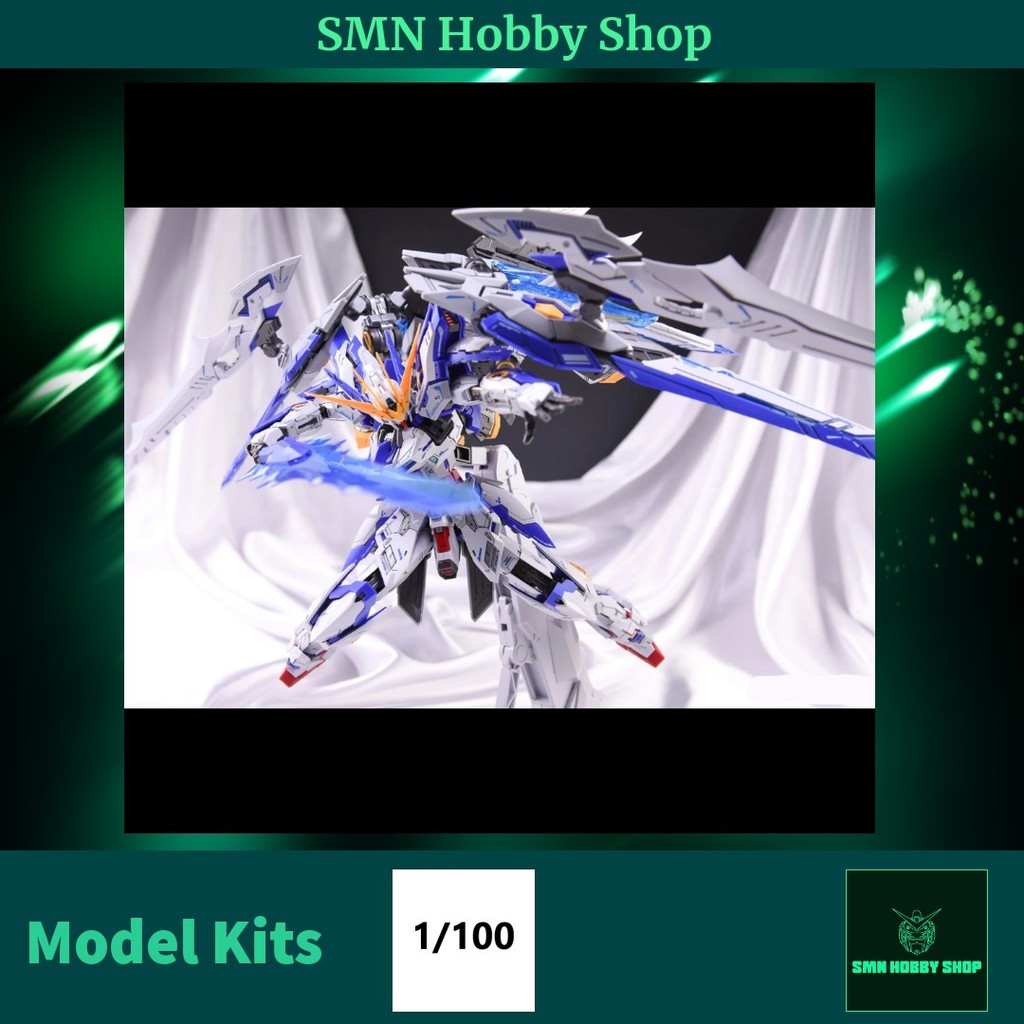 MG/HIRM 1/100 Wing Blue Flame CH-01 Plastic Model Kit [Mecha/Robot ...