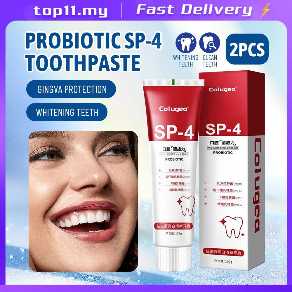 【buy 1 Take 1】colugea Probiotic Caries Toothpaste Sp-4 Whitening Repair Paste Teeth Cleaner ...