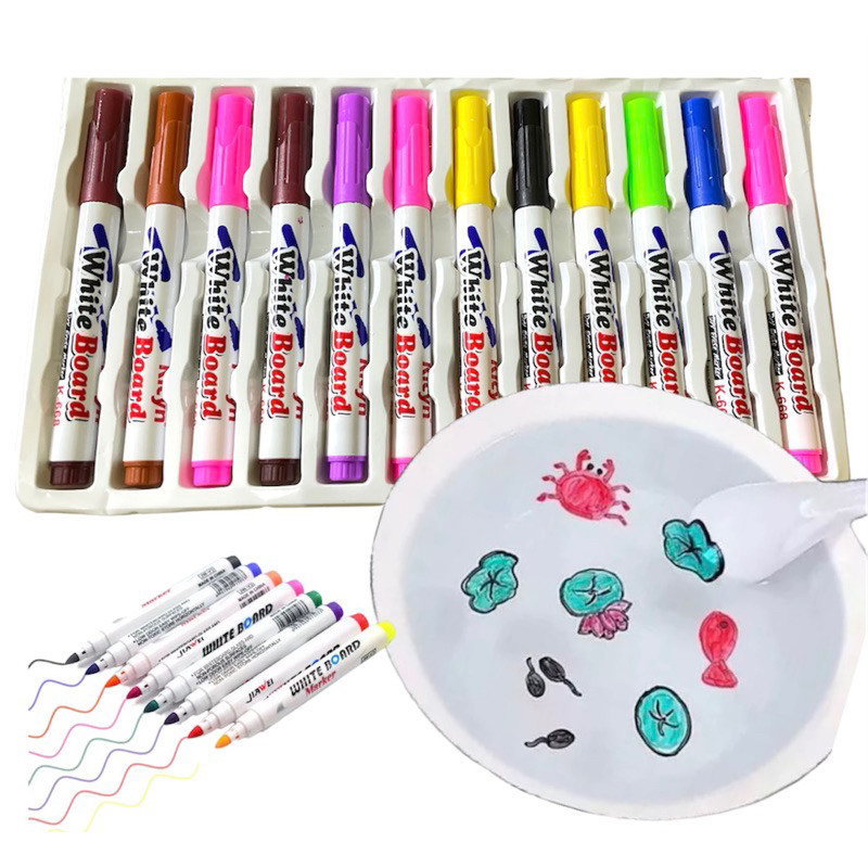 Magic MARKER Color MARKER/Toy Floating Water MARKER/MAGIC MARKER WHITE ...