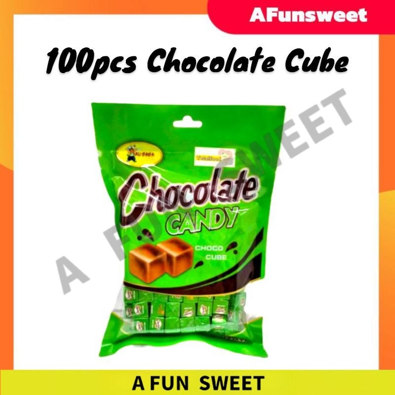 Ali Chocolate Cube Candy 100pcs | Shopee Malaysia