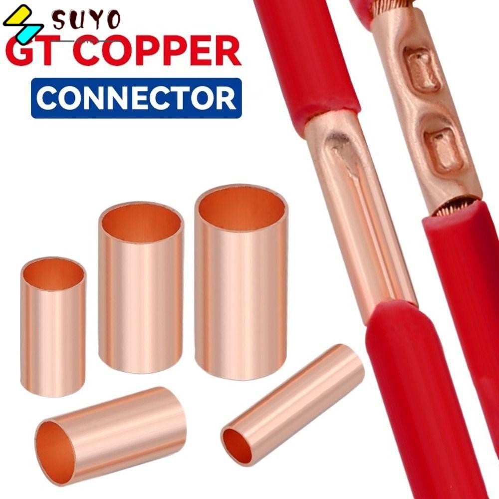 SUYO GT Copper Connecting Pipe, Small Copper Copper Connectors, Non ...