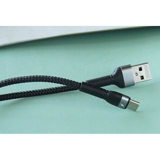 Remax RC-124a Type C Cable(Black) | Shopee Malaysia