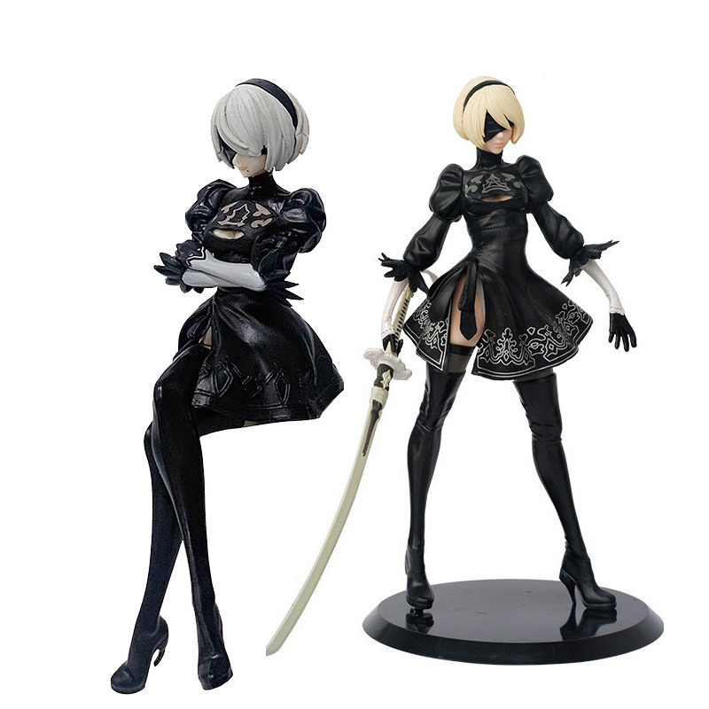 2B NieR Automata Sitting 2B Figure YoRHa No. 2 Type B Decorative ...