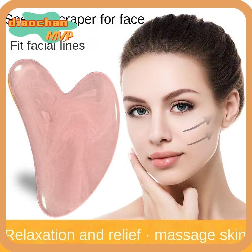 DIACHAMY Guasha Board, SPA Massage Tool Acupoint Face Eye Care Massage ...