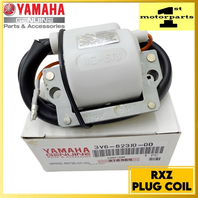 [100% ORI YAMAHA] RXZ & 5PV YAMANA IGNITION COIL PLUG COIL PLUGS BODY ...