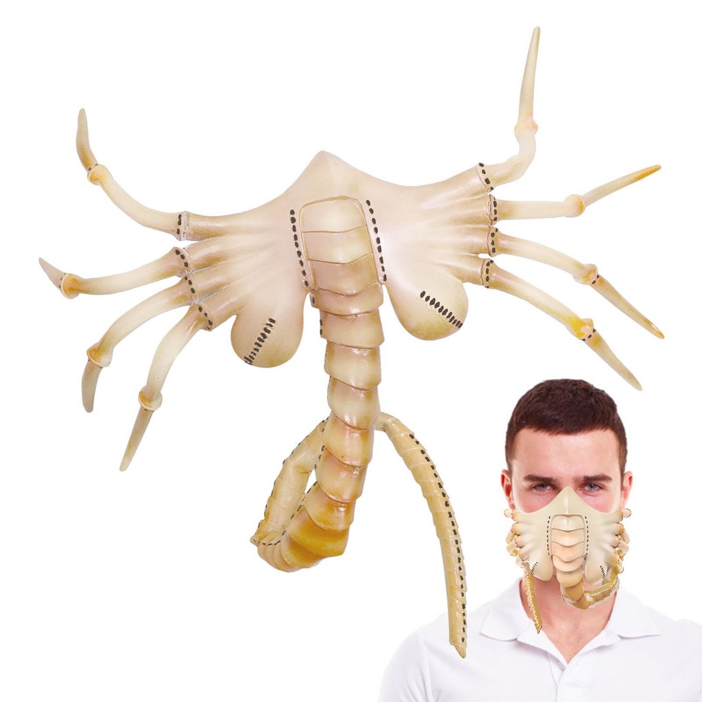 Predator Face Cover Predator Costume Face Cover Scary Cute Latex 2024 ...