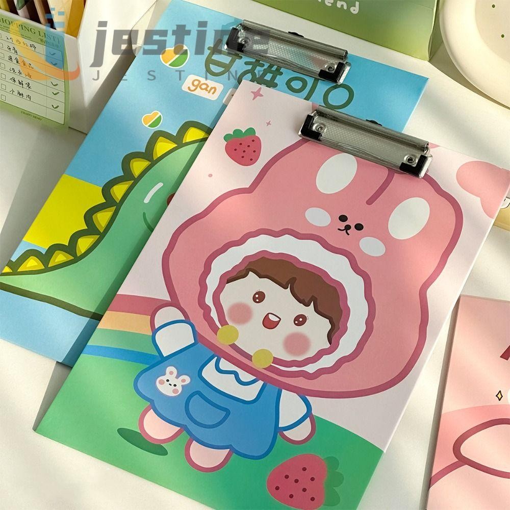 JESTINE A4 Board Clip Folder, File Storage Good-looking Anime File ...