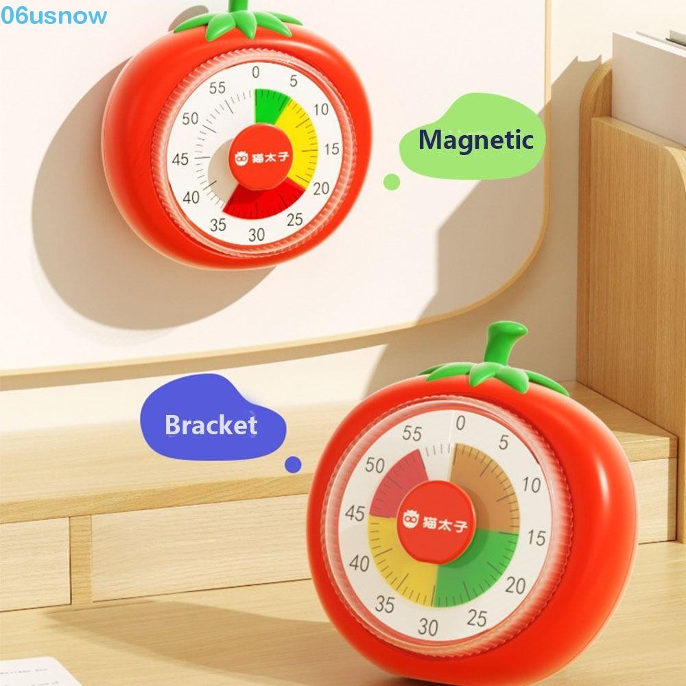 USNOW Visual Timer, 60-Minute with Stand Tomato Mechanical Timer ...