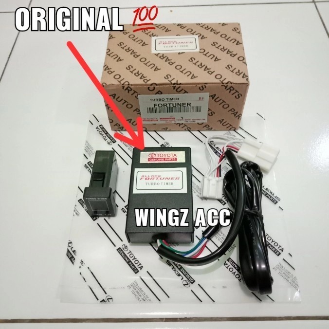 Turbo Timer Original Toyota Fortuner GR Sport 2.8cc Facelift Diesel ...