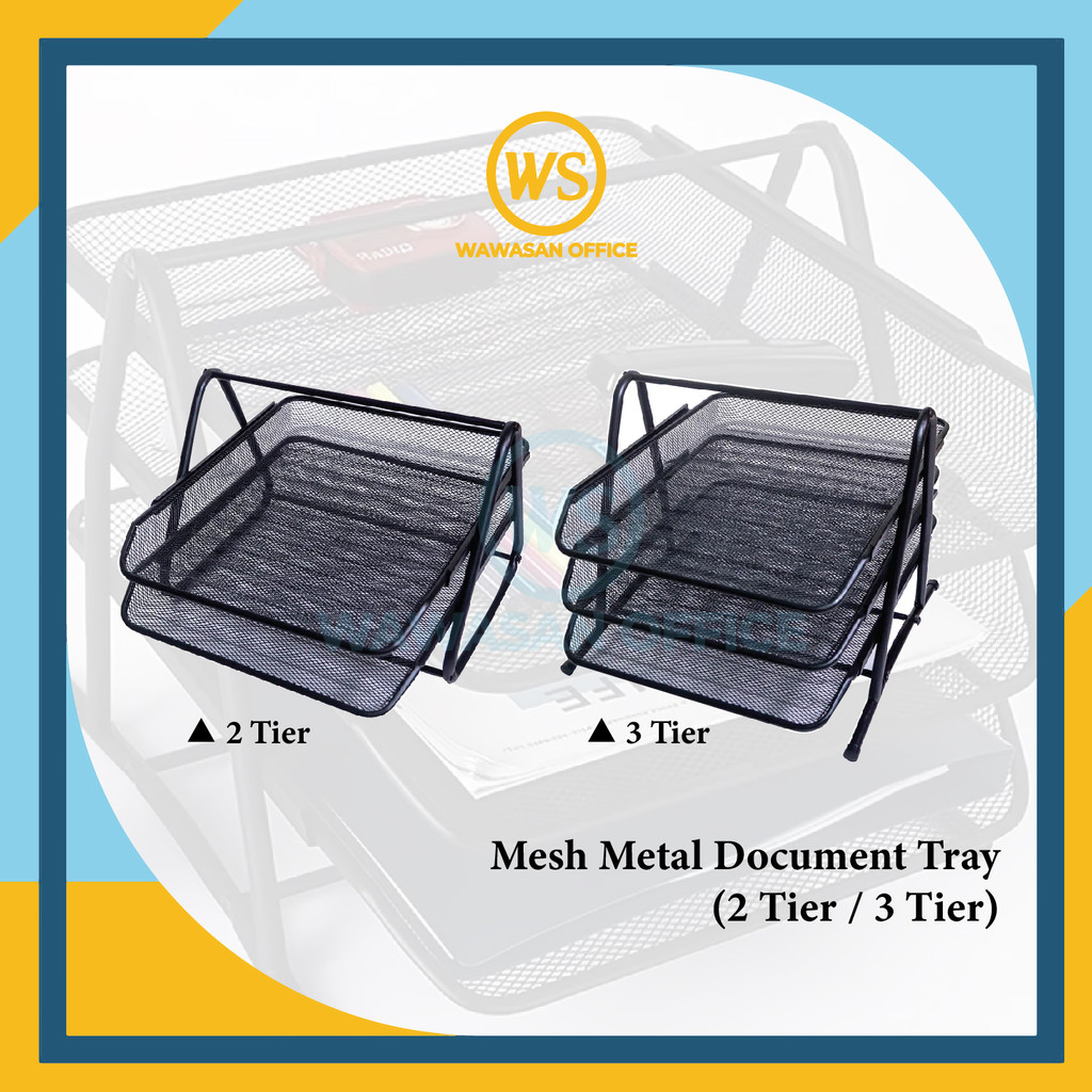 Astar Mesh Metal Rack / Paper Tray / Document Tray Organizer / Letter ...