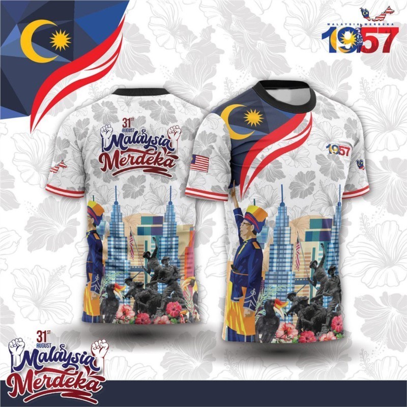 2025 T-shirt Malaysia Merdeka 68 Special Edition New Independent 68 ...