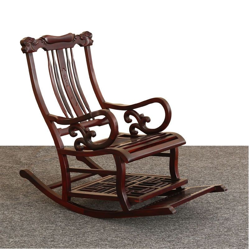 Hot-selling South American Rosewood Chinese Rocking Chair Household All ...