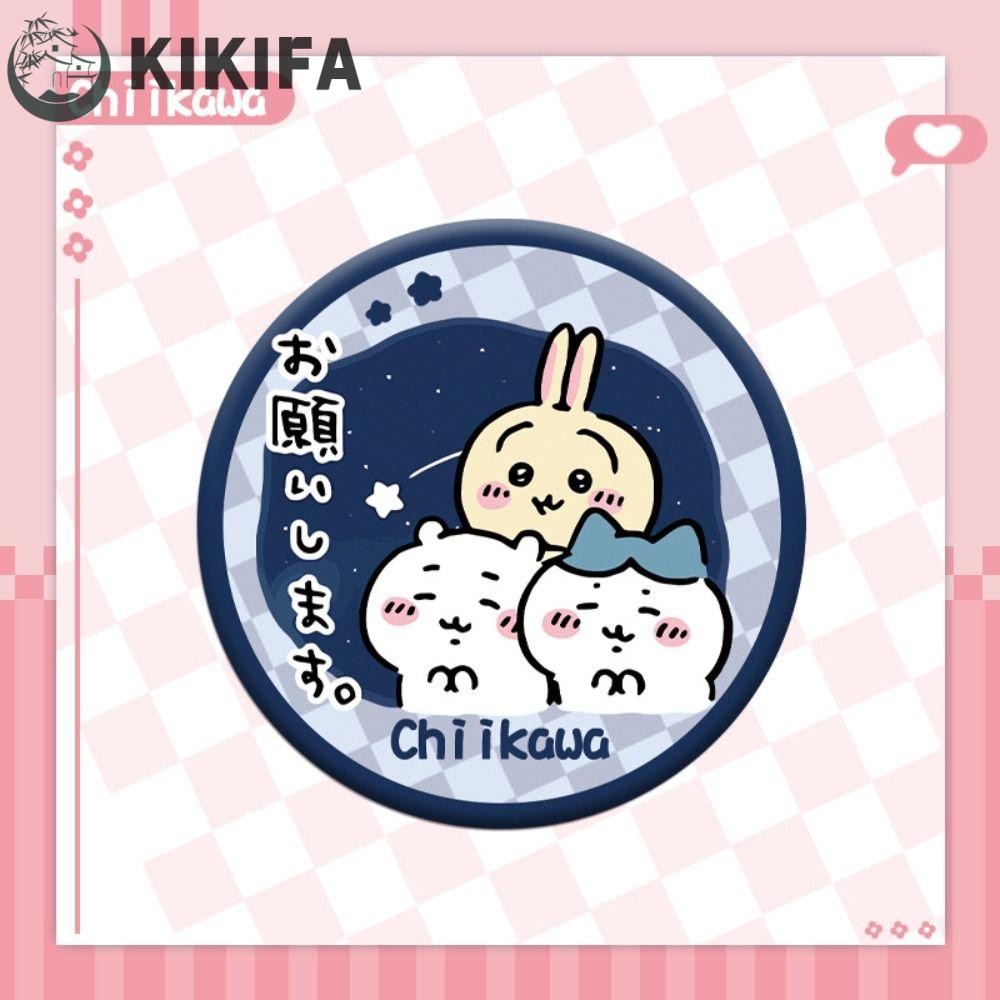 KIKIFA Hachiware Brooch, Momonga Breastpin Anime Chiikawa Pin, Lovely ...