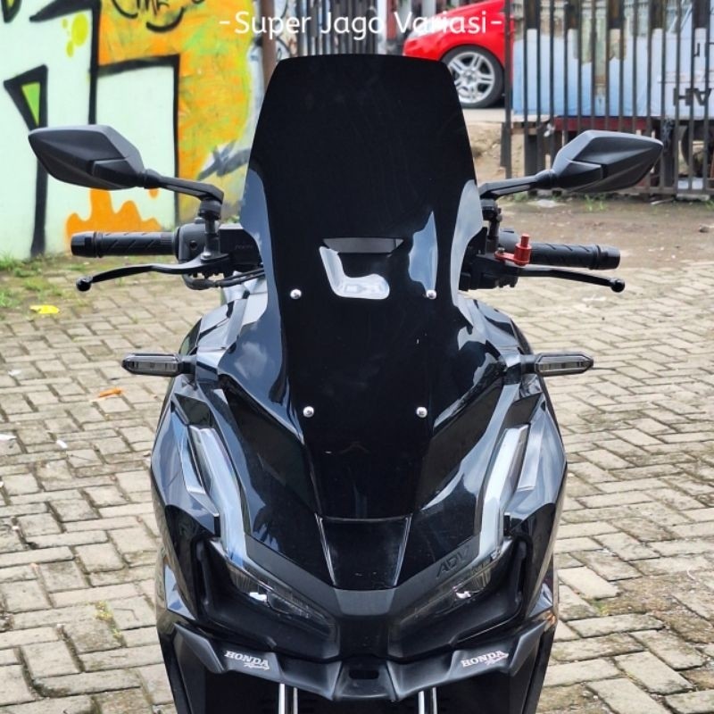 Visor Windshield Model ADV 160 Standard Height Plug and Play ...