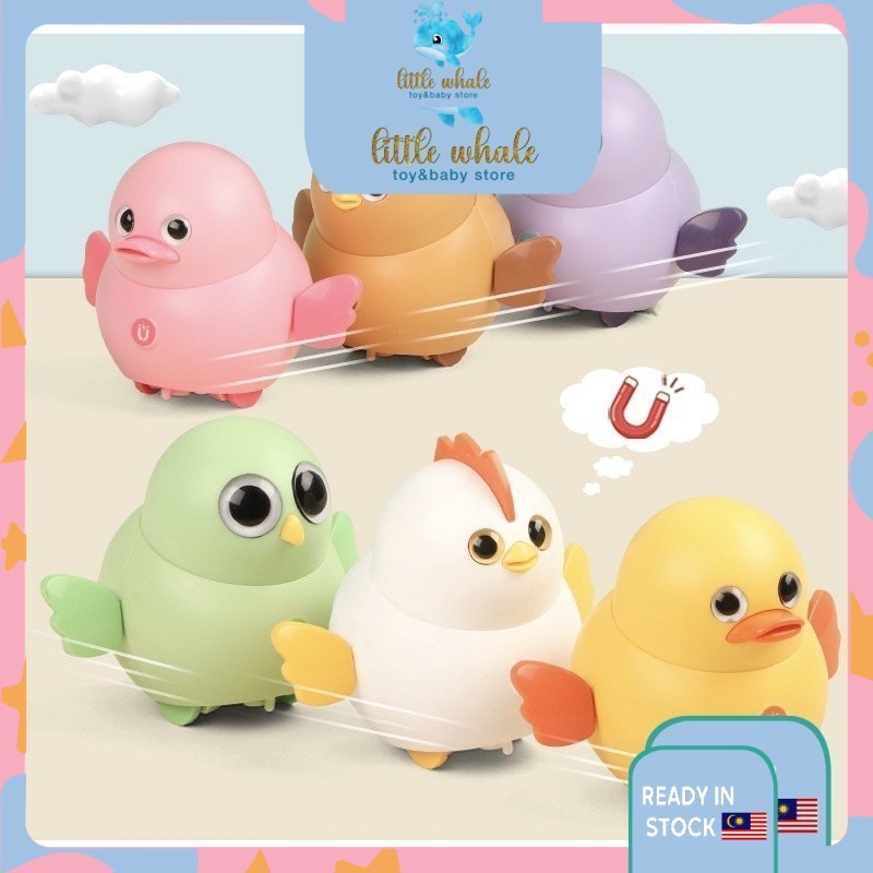 🐳Animals Walking Electric Toys Swinging Magnetic Walk Chicken Duck ...