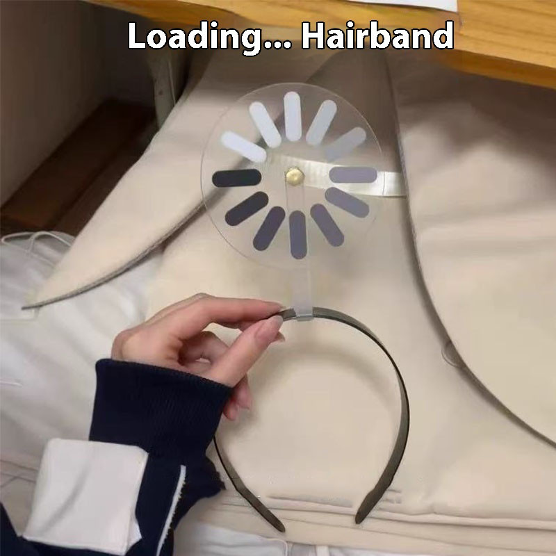 Creative Brain Lag Hair Band Funny Head Accessory for Women Cute Hair ...