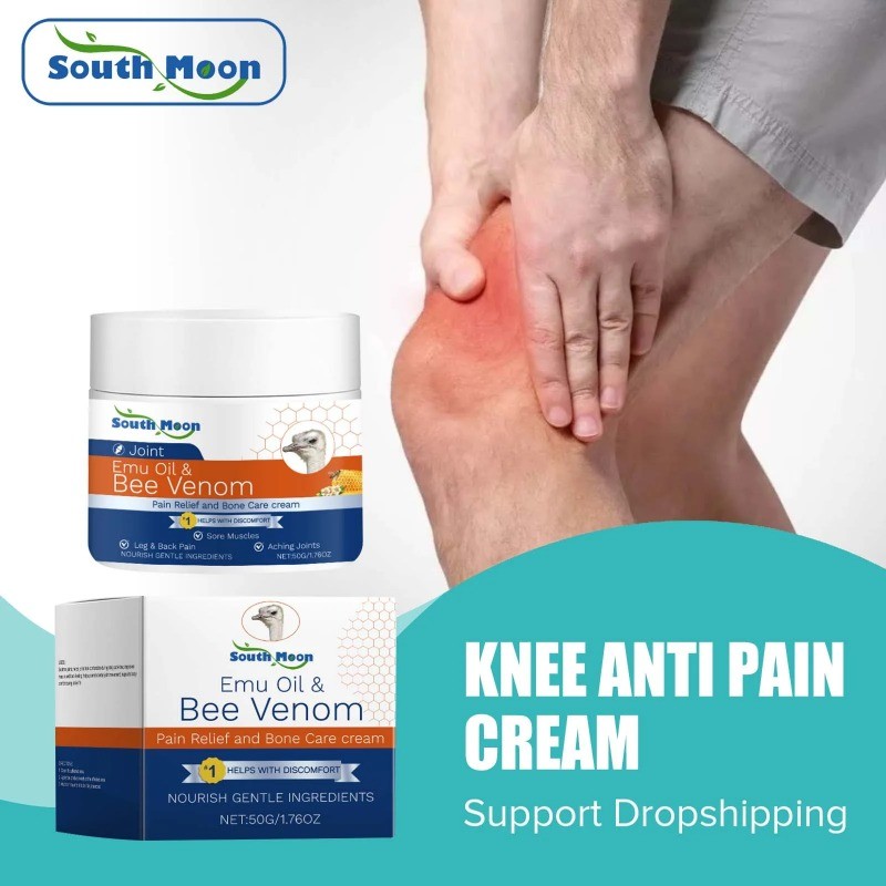 Emu Oil Pain Relief Cream Synovitis Meniscus Repair Knee Joint Muscle ...