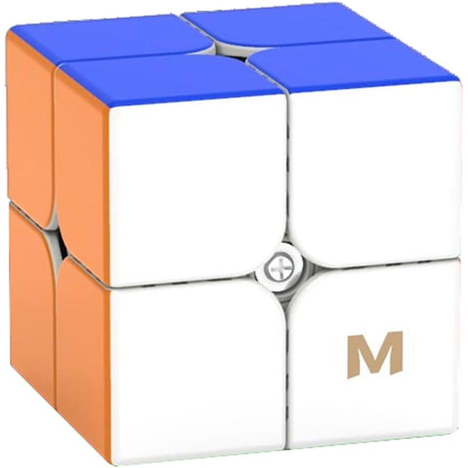 YJ MGC2 Elite V2 2x2 Magnetic Stickerless Speed Cube 2x2x2 Cube Puzzle ...