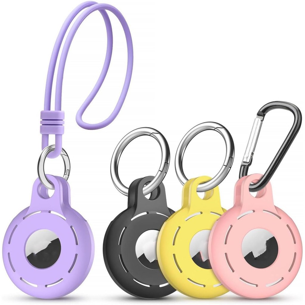 Apple Airtag Holders 1 Pack, Shockproof, Dustproof & Washable Silicon ...