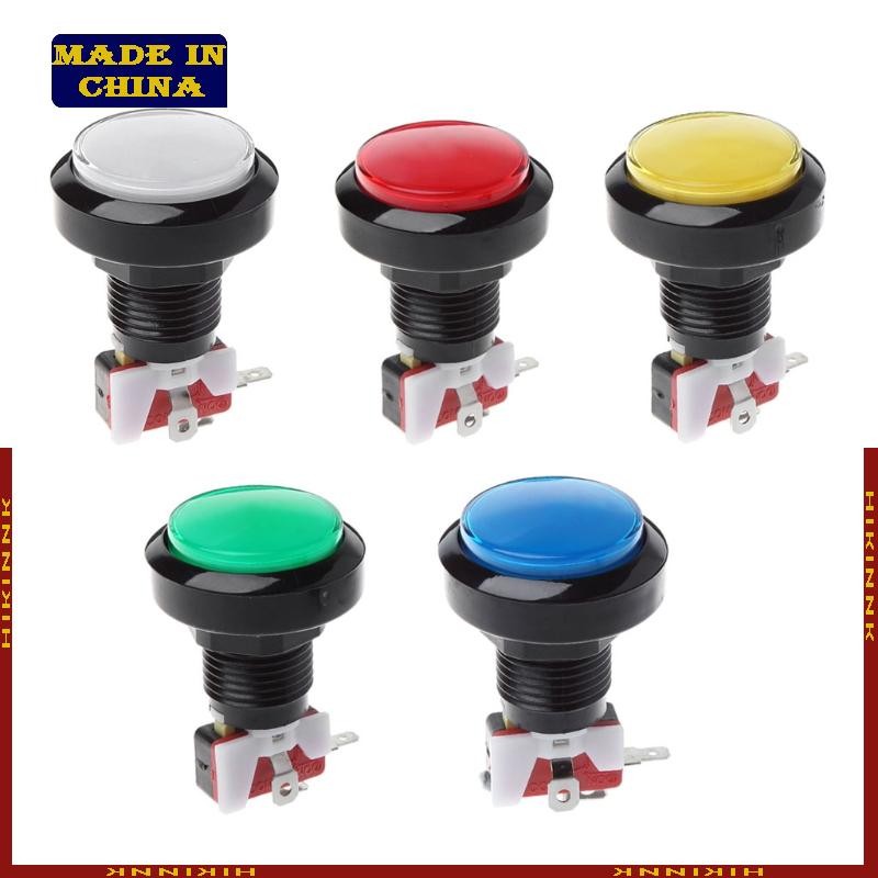 HIk 1 77 In LED Push Button with Micro Switch for Arcade Machine Video ...