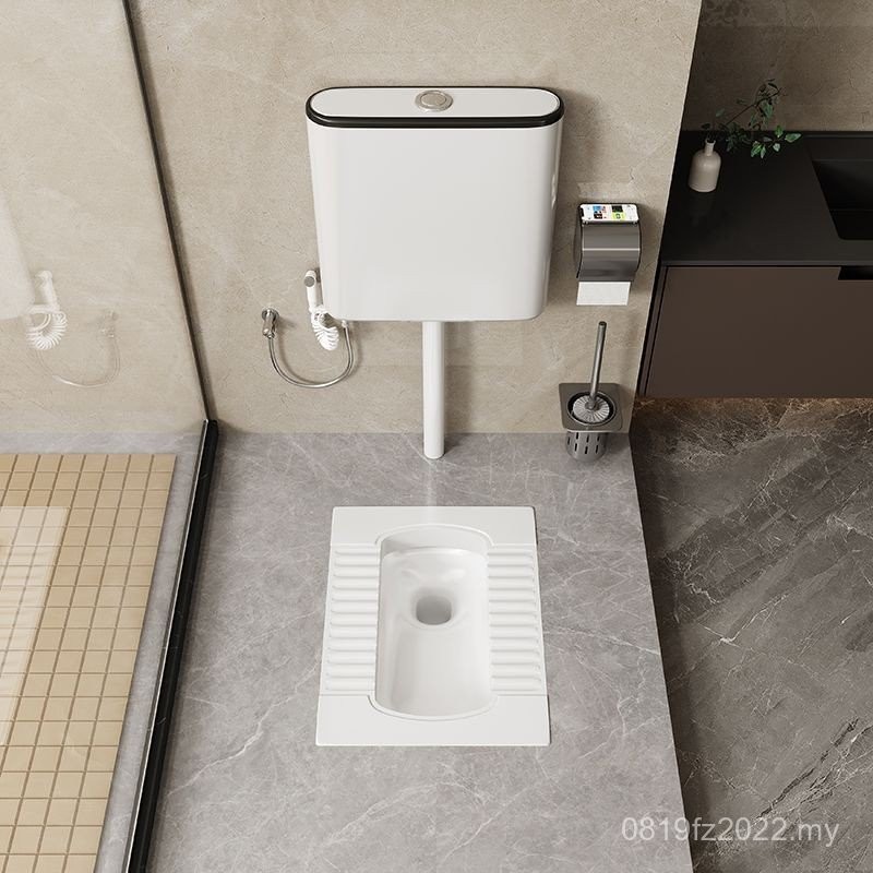 Convenient Urinal Water Tank Hidden Squatting Pit Type Small Apartment ...