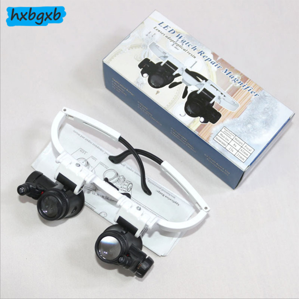 Head Magnifier Watch Phone Repair Magnifying Equipment Glasses Loupe ...