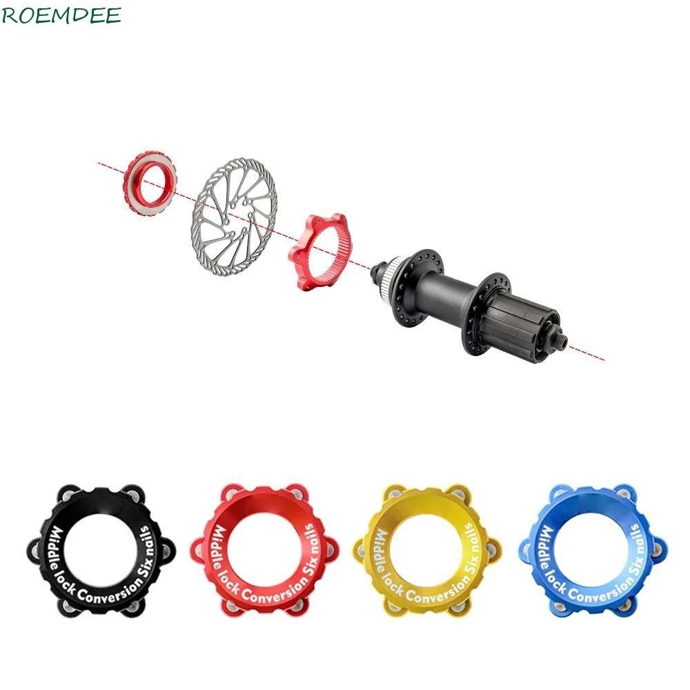 ROEMDEE Bike Hub Center Lock Conversion, Aluminum Alloy with Stainless ...