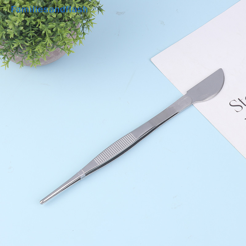 Familiesandflash> 2-In-1 304 Stainless Steel Root Rake With Tweezers ...