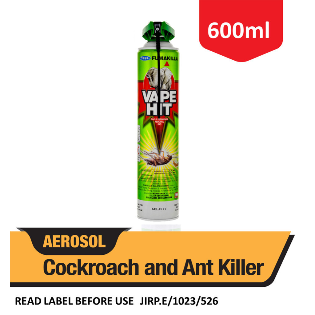 Fumakilla VAPE HIT Aerosol (600ml) | Shopee Malaysia