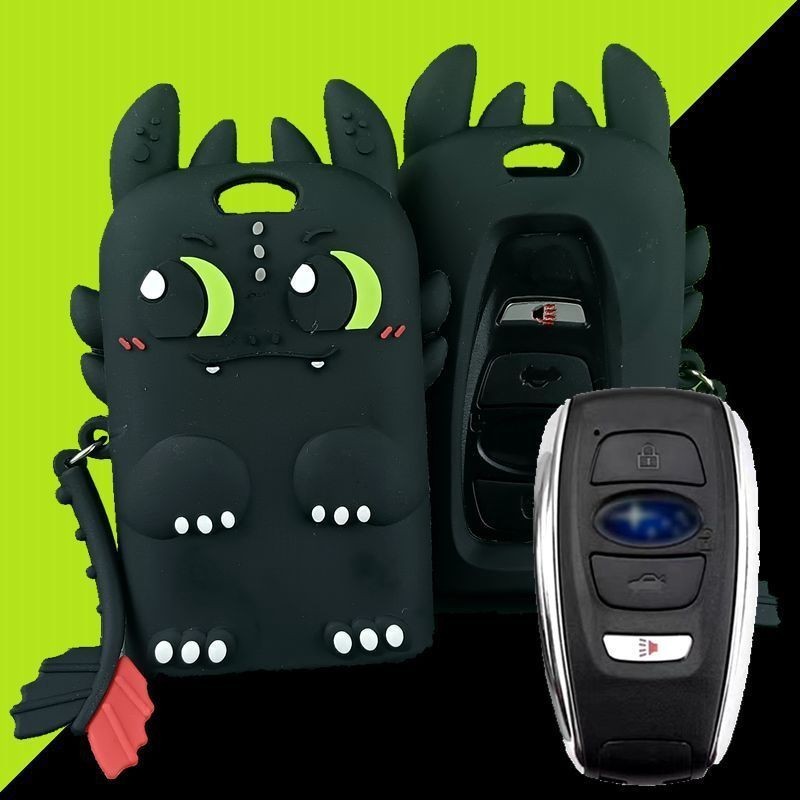 Suitable for Subaru Car Key Case Forest Man Key Cover Aohu XV/Lishi BRZ Cartoon Smart Protective ...