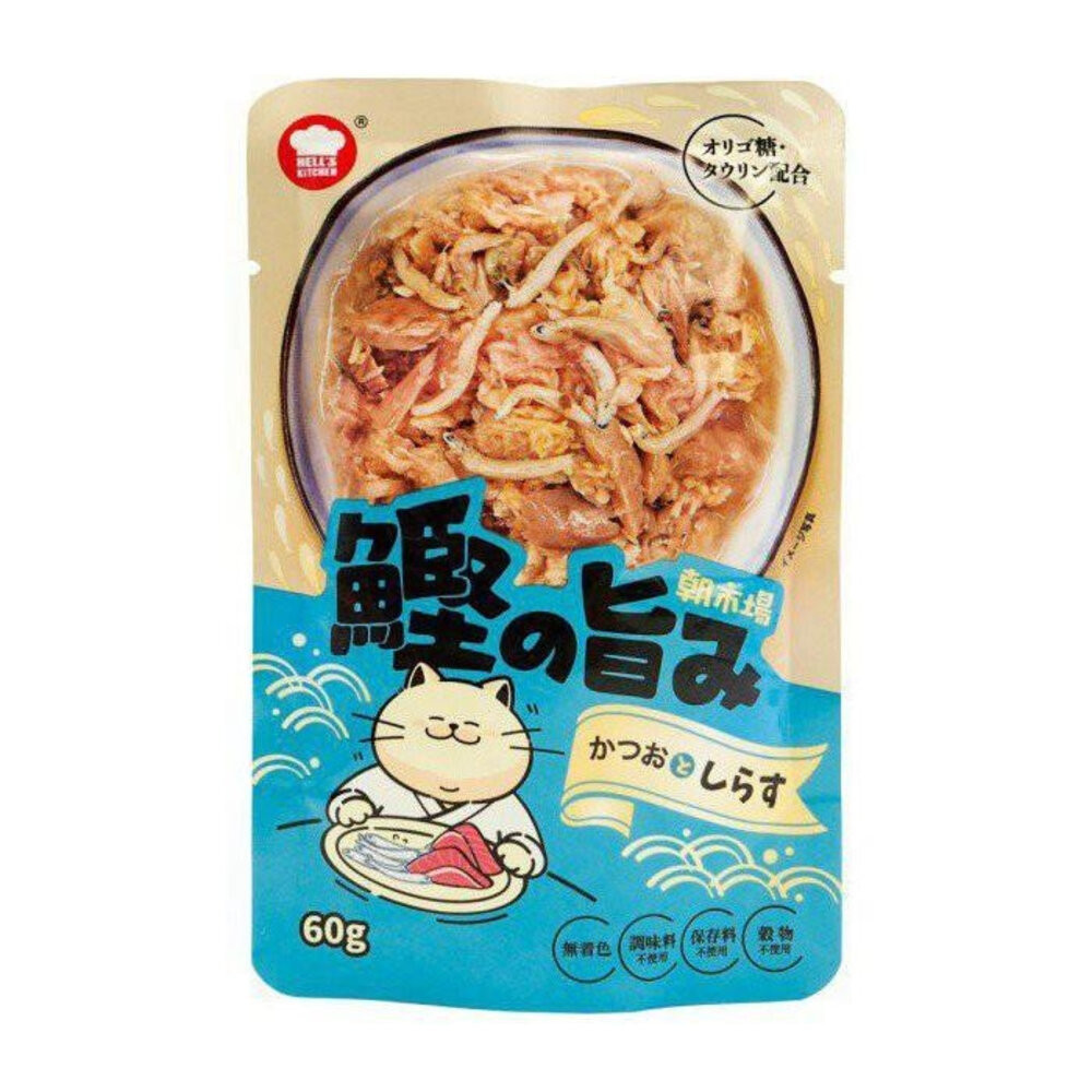 Hell's Haier's Kitchen Towards The Market Cat Meal Pack 60g [24 Packs ...