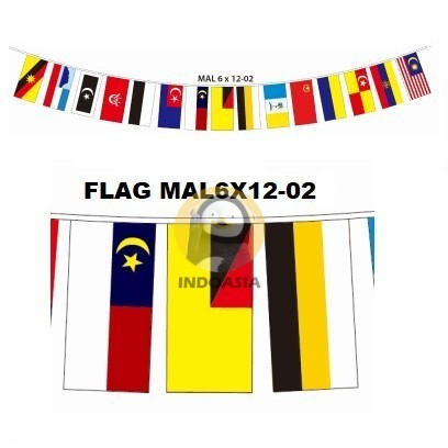 Malaysia Bunch Flag Line & All State Flag Line | BENDERA MALAYSIA ...